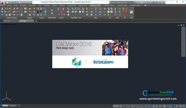 Intergraph CADWorx 2016 SP1 v16
