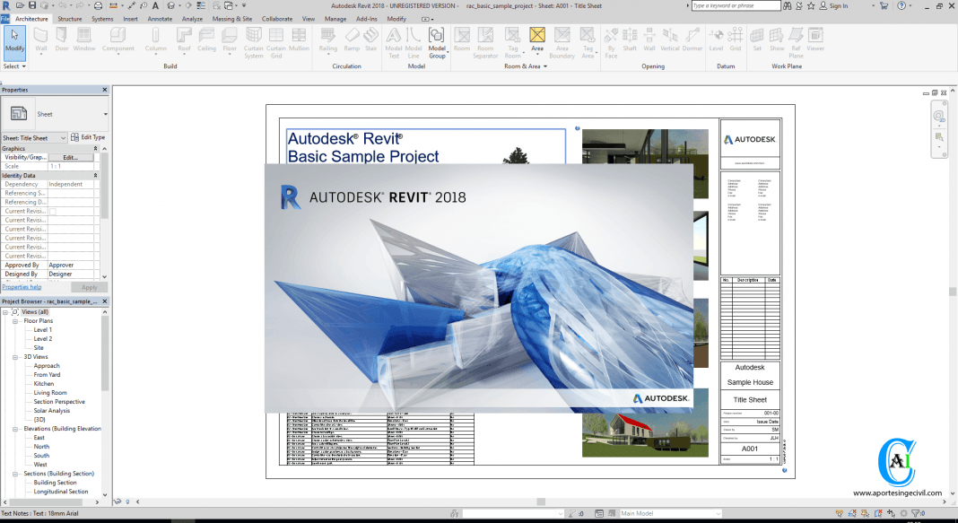 Autodesk Revit 2018 (64-bit) Multilenguaje
