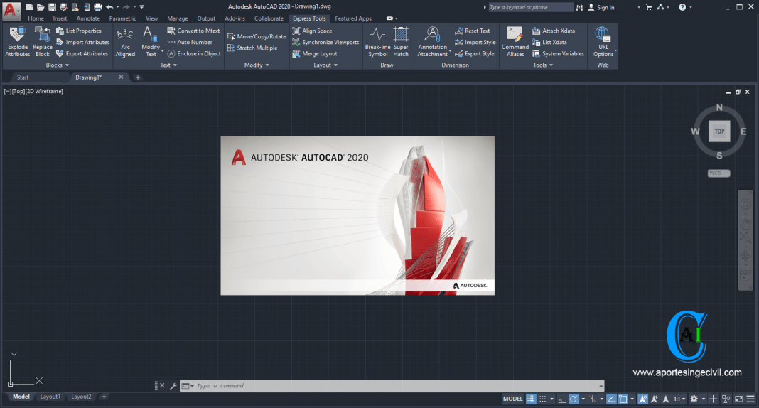 Autodesk AutoCAD 2020 en español e ingles