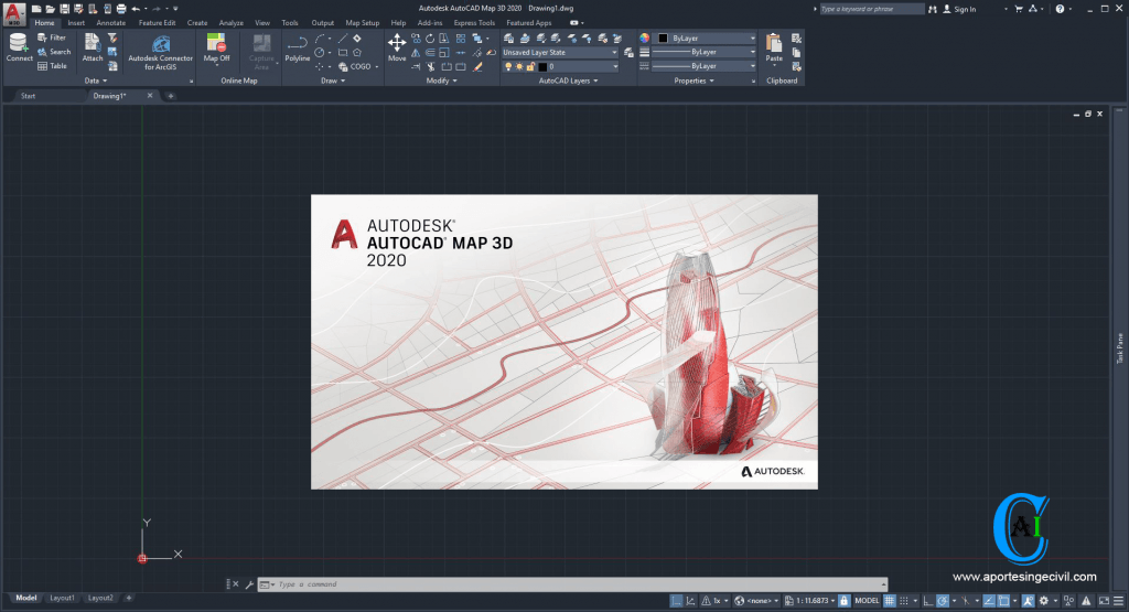 AutoCAD Map 3D 2020 en español e ingles