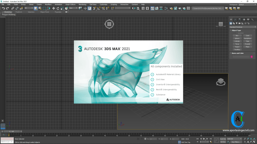3ds Max 2021