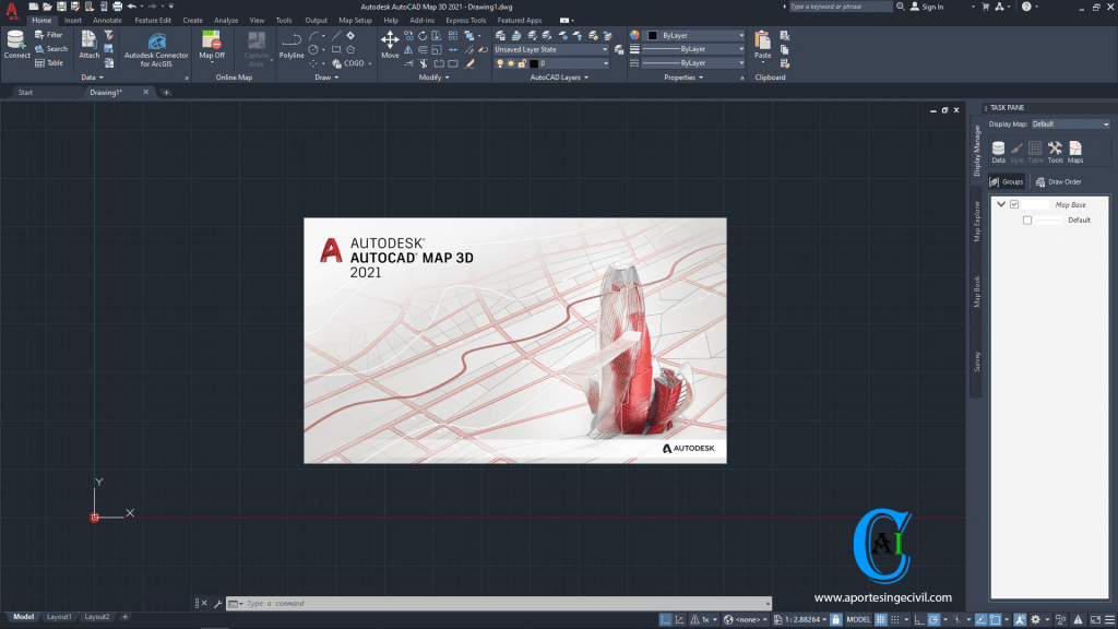 Autodesk AutoCAD Map 3D 2021 en español e ingles