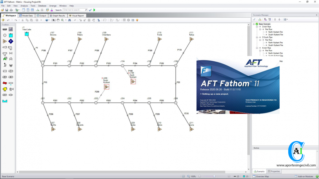 Applied Flow Technology Fathom v11