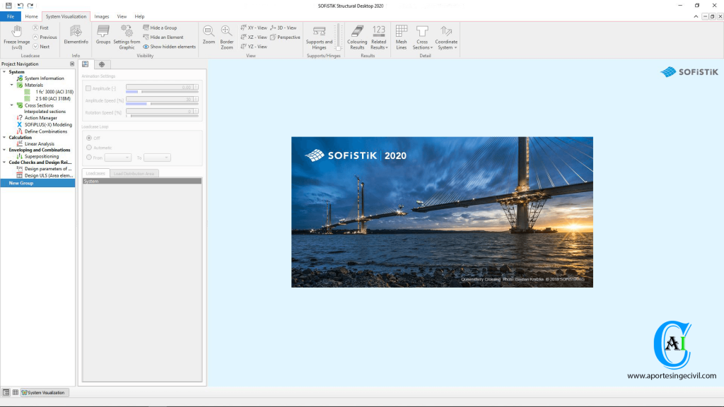 SOFiSTiK 2020 (Service Pack 2020-6)