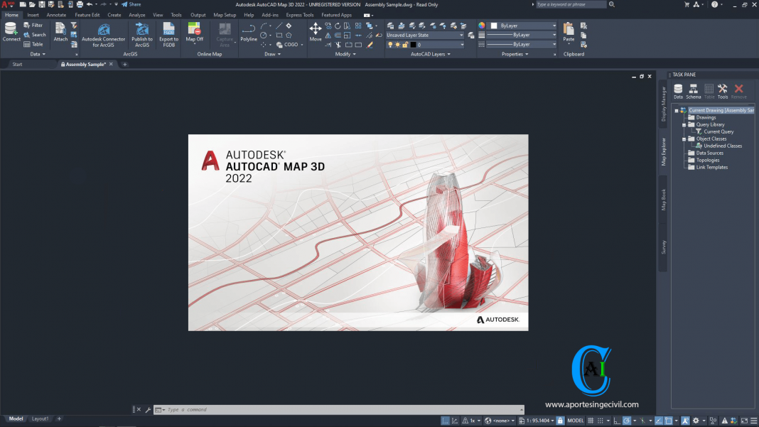Autodesk AutoCAD Map 3D 2022 en español e ingles