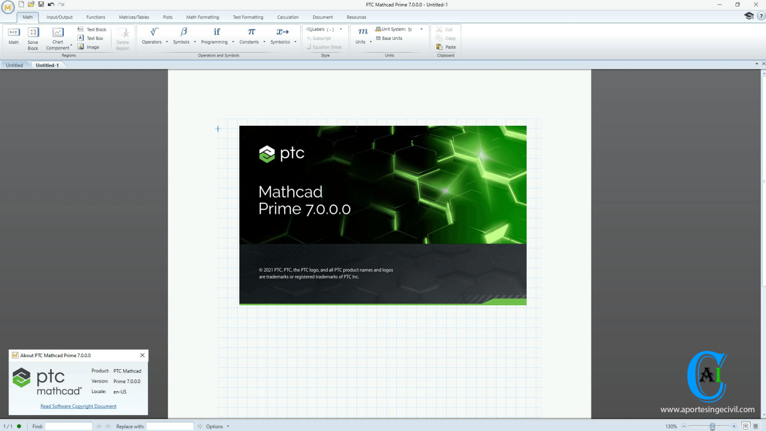 PTC Mathcad Prime 7 Multilenguaje ptc-mathcad-prime-7-multilenguaje
