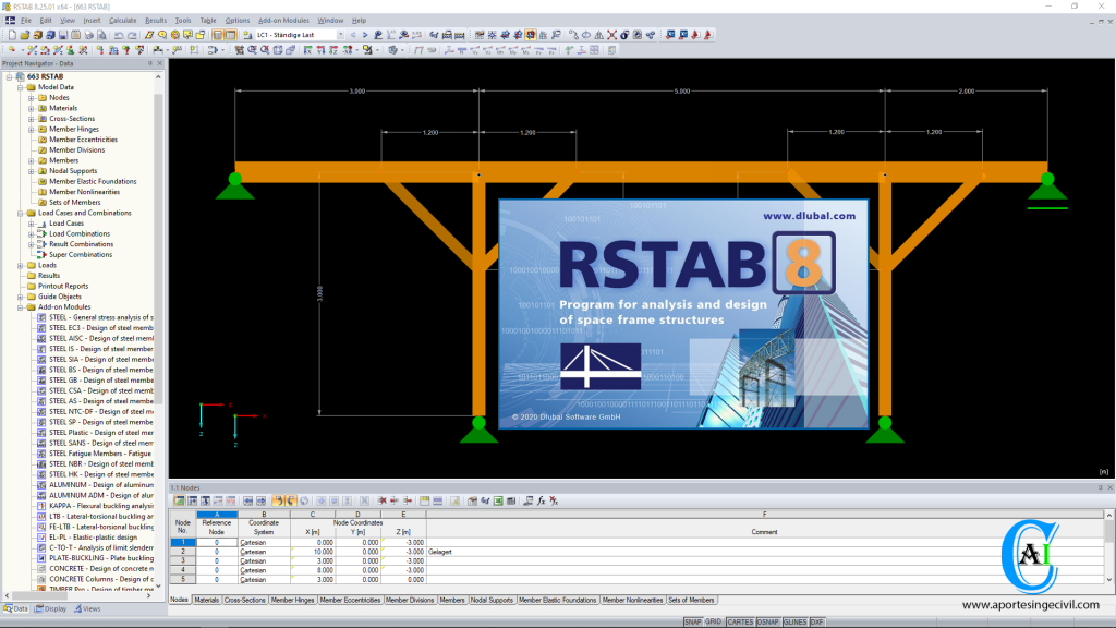 Dlubal RSTAB v8.29.01.161059