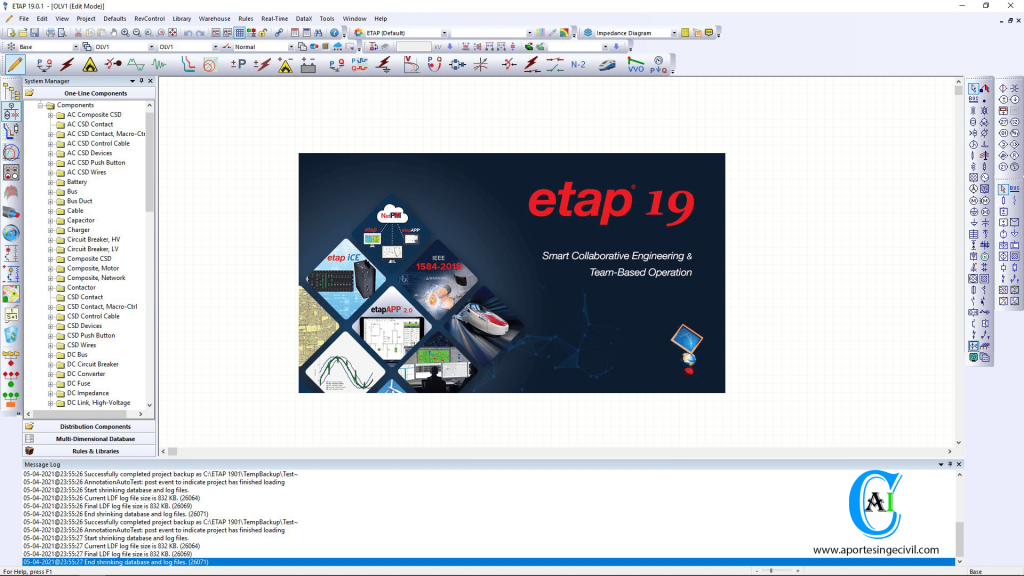 ETAP 19.0.1 en ingles