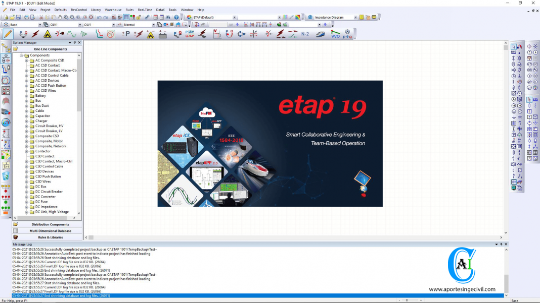 ETAP 19.0.1 en ingles