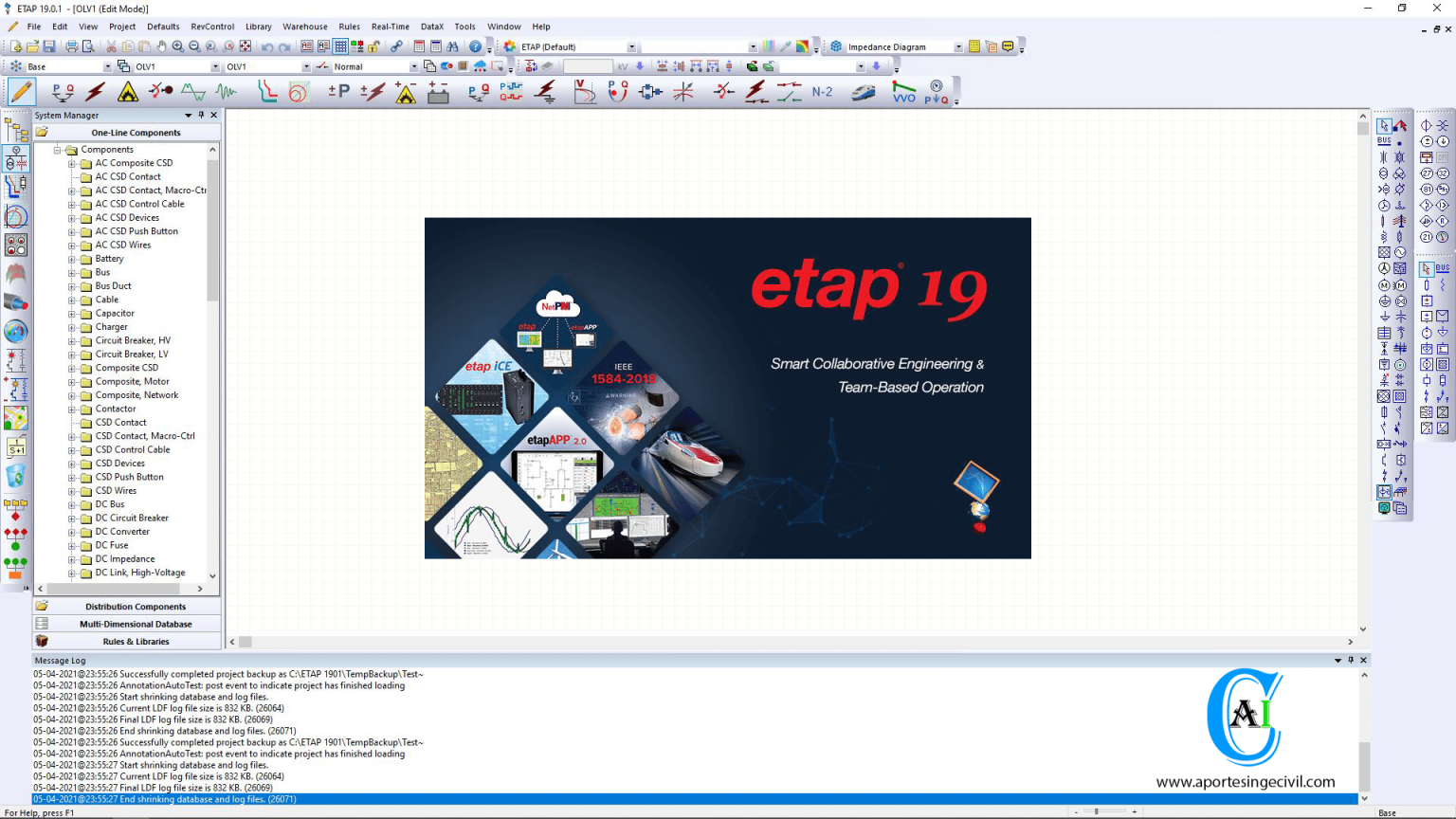 ETAP 19.0.1 en ingles