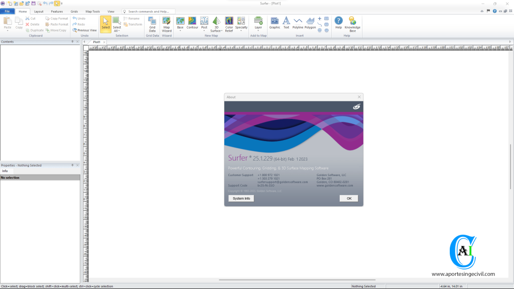 Golden Software Surfer v25.2.259