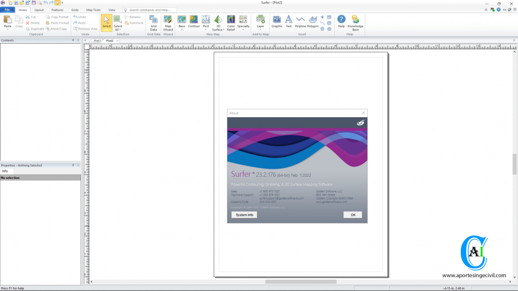Golden Software Surfer v23.2.176