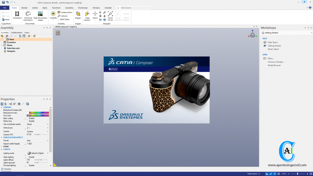 CATIA Composer R2022 (Multilenguaje)