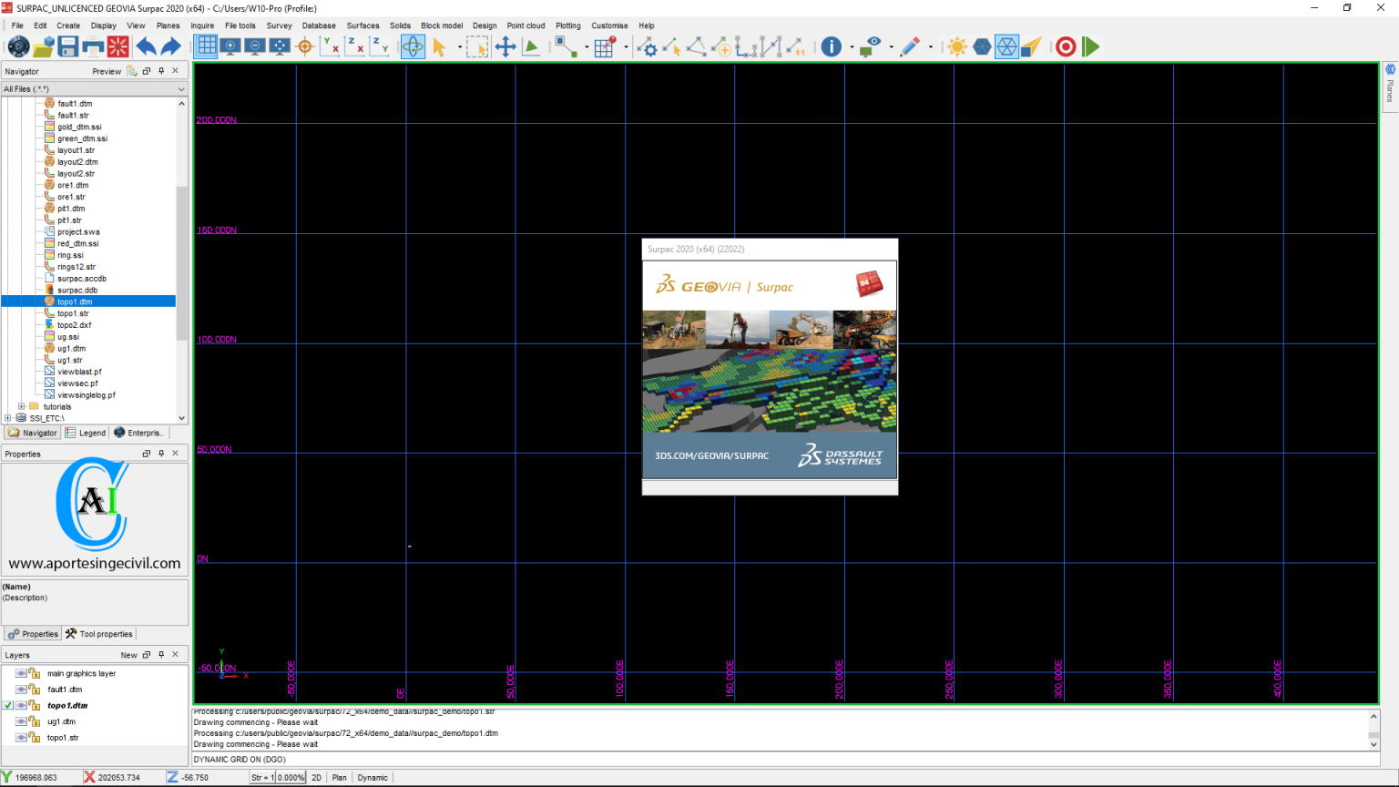 GEOVIA Surpac 2020 v7.2.22022.0