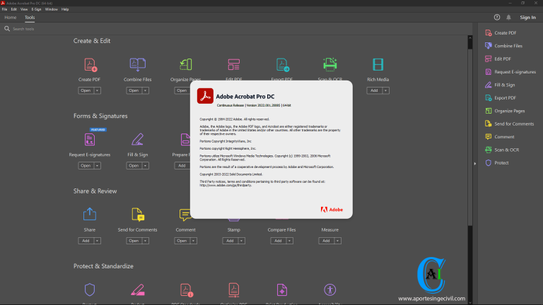 Adobe Acrobat Pro DC 2022.002.20191 (Multilenguaje)