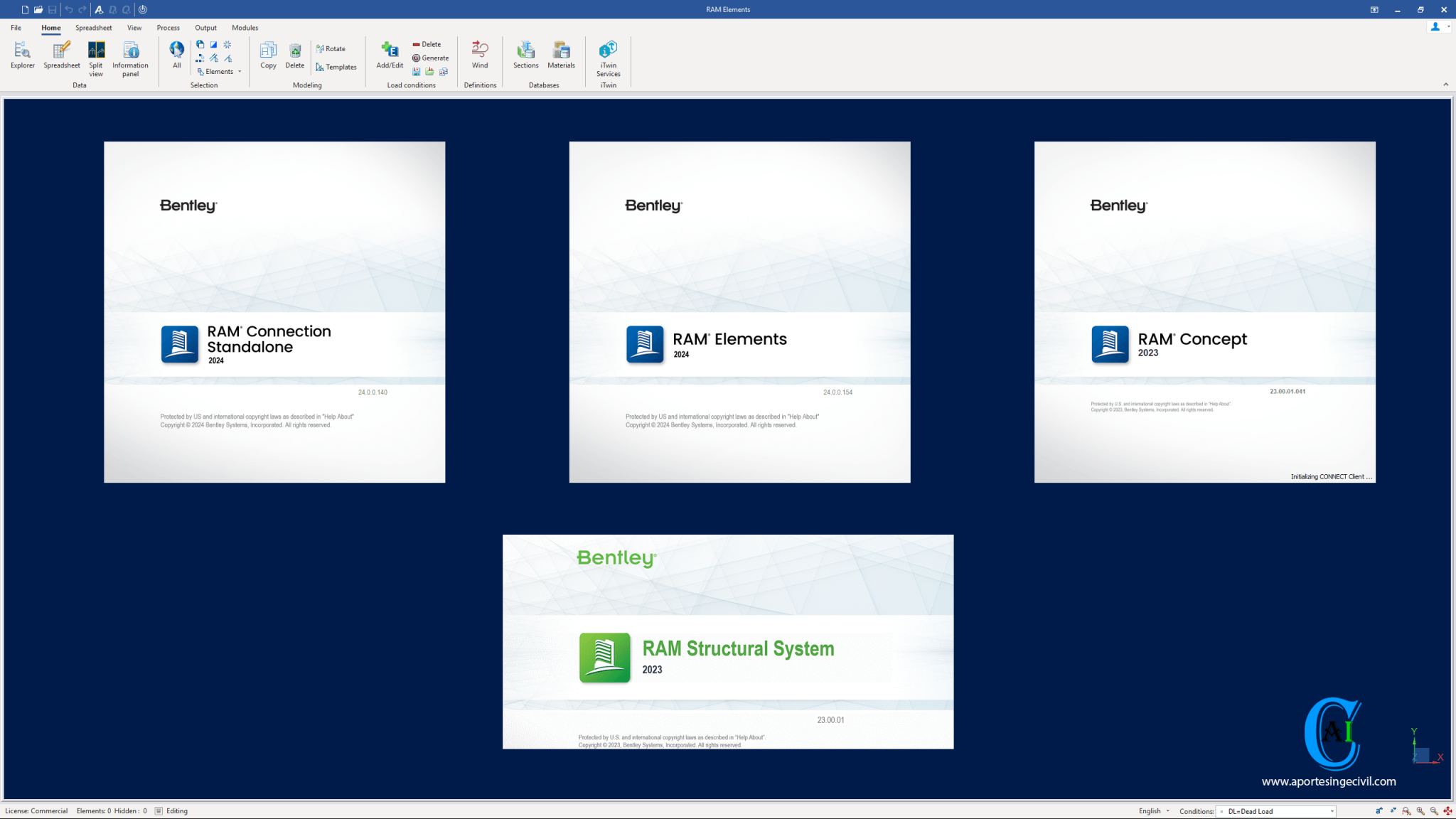 Bentley RAM 2024 (Todas las aplicaciones)