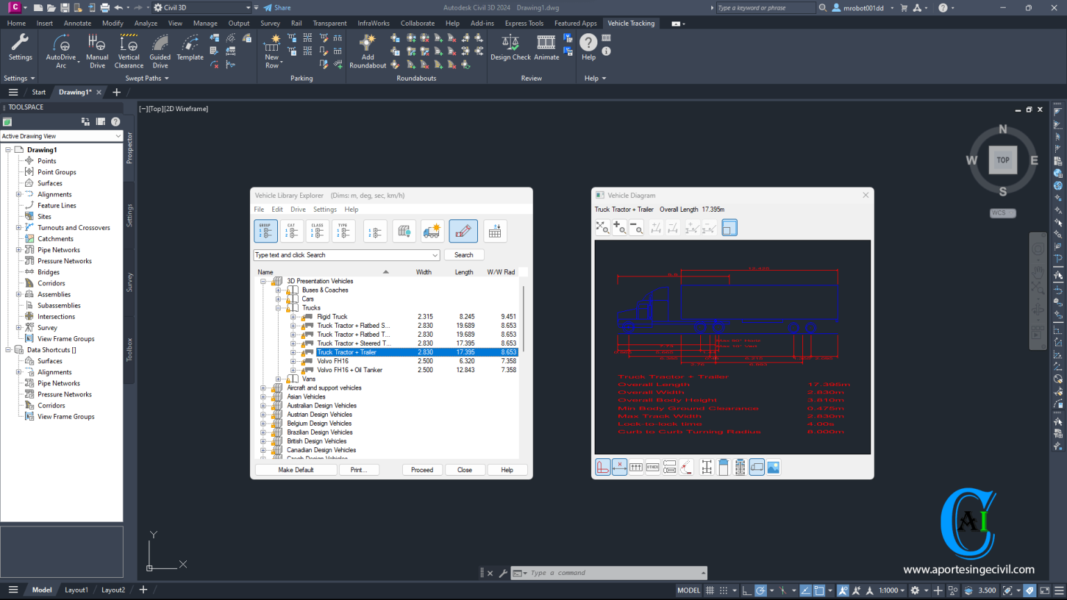 Autodesk Vehicle Tracking 2024