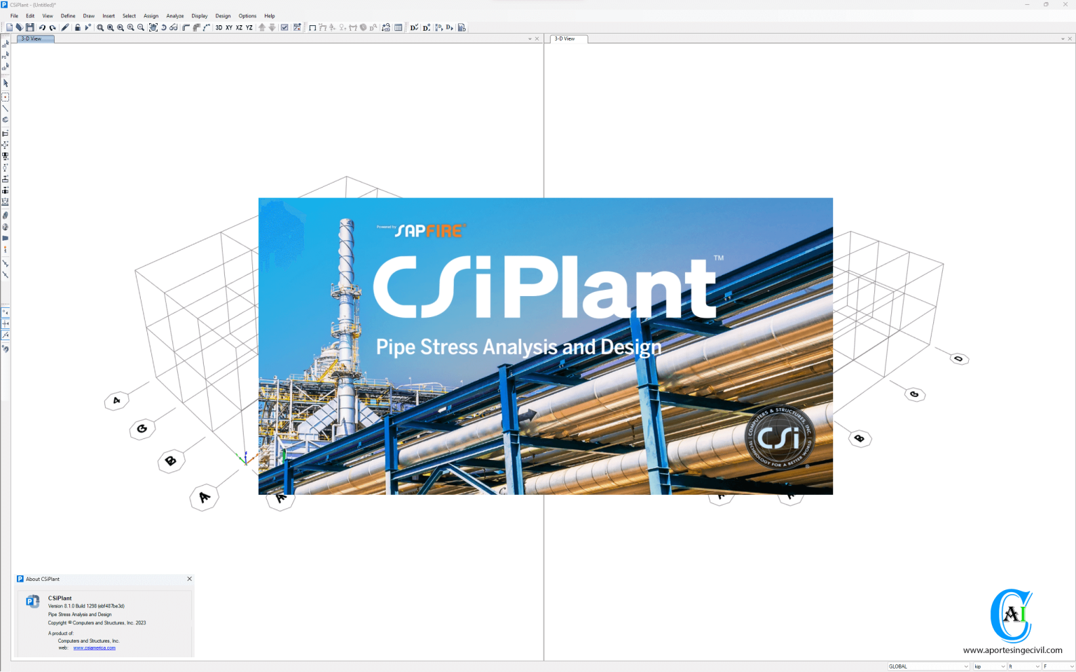CSI CSiPlant v8.1.0