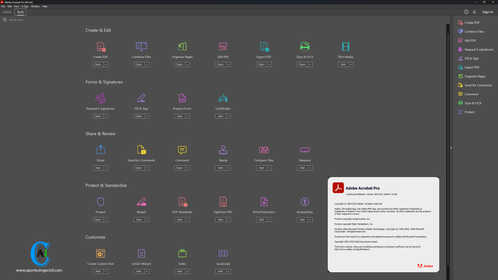Adobe Acrobat Pro 2024.003.20180 (Multilenguaje)