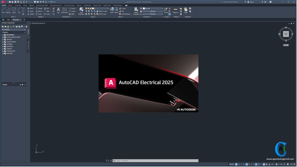 Autodesk AutoCAD Electrical 2025 en español e inglés