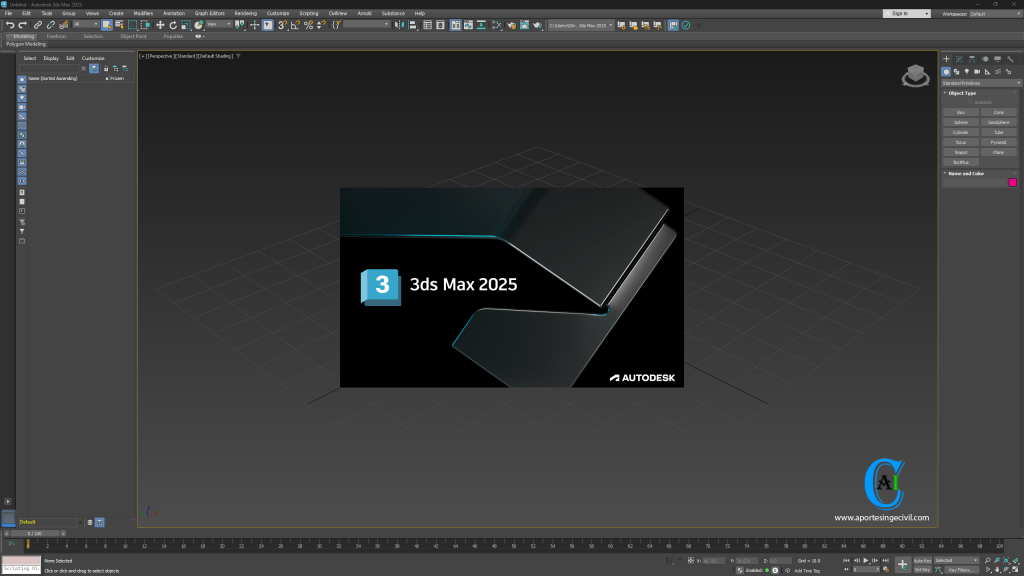 Autodesk 3ds Max 2025 (Multilenguaje)