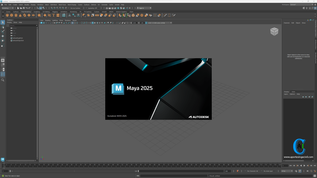 Autodesk Maya 2025 (Multilenguaje)