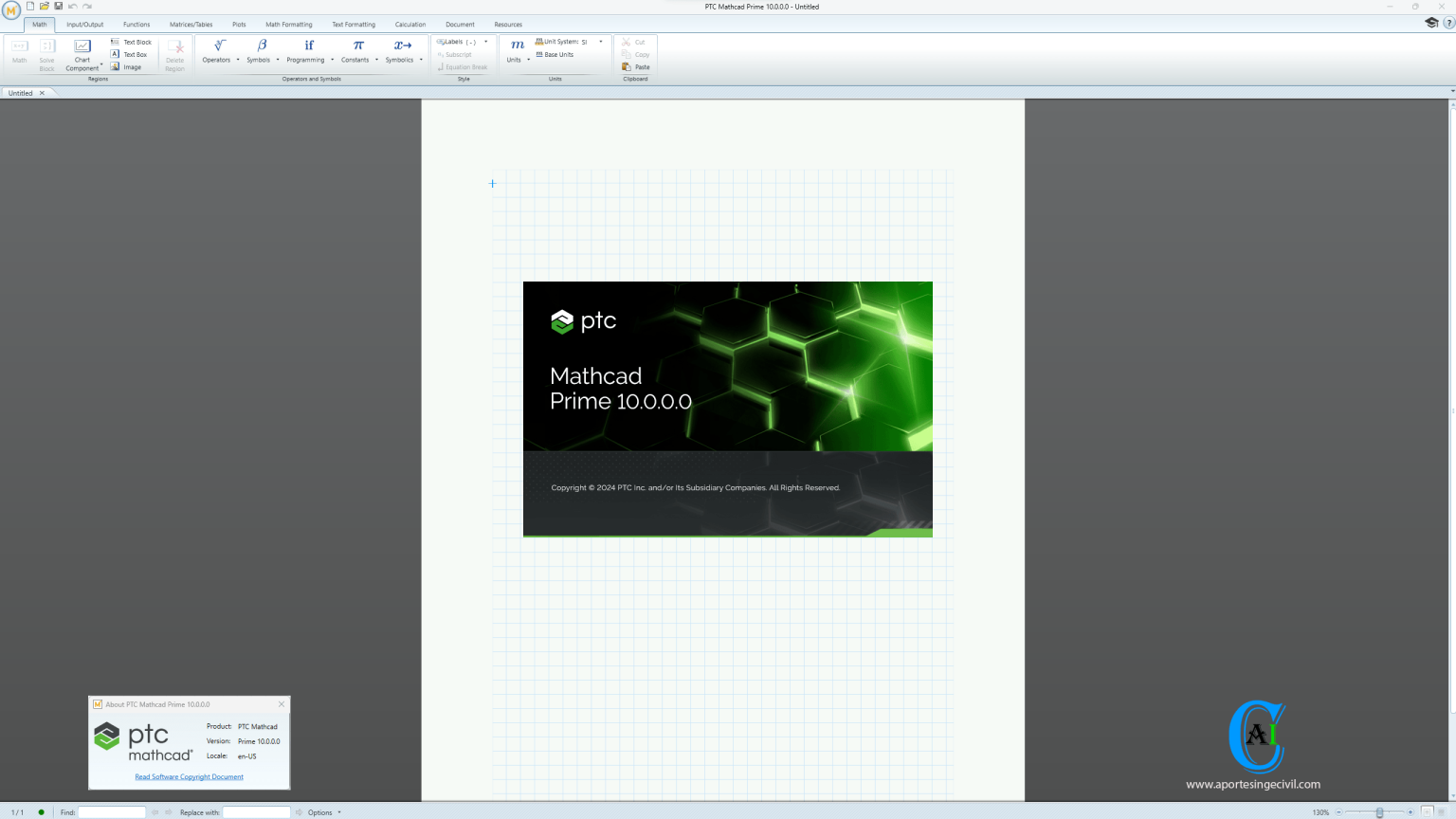 PTC Mathcad Prime 10 (Multilenguaje)