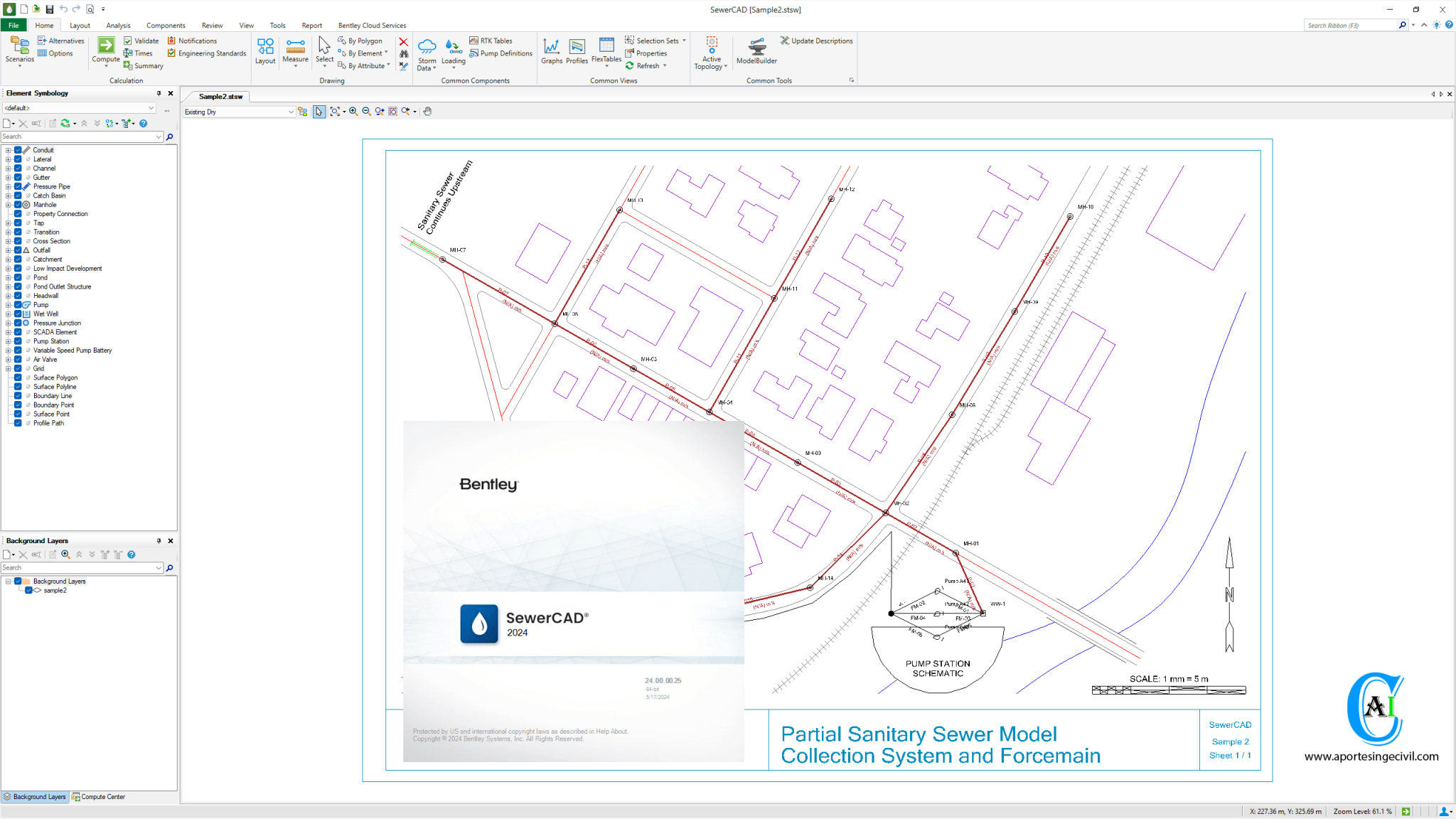 Bentley SewerCAD 2024 (24.00.00.25)