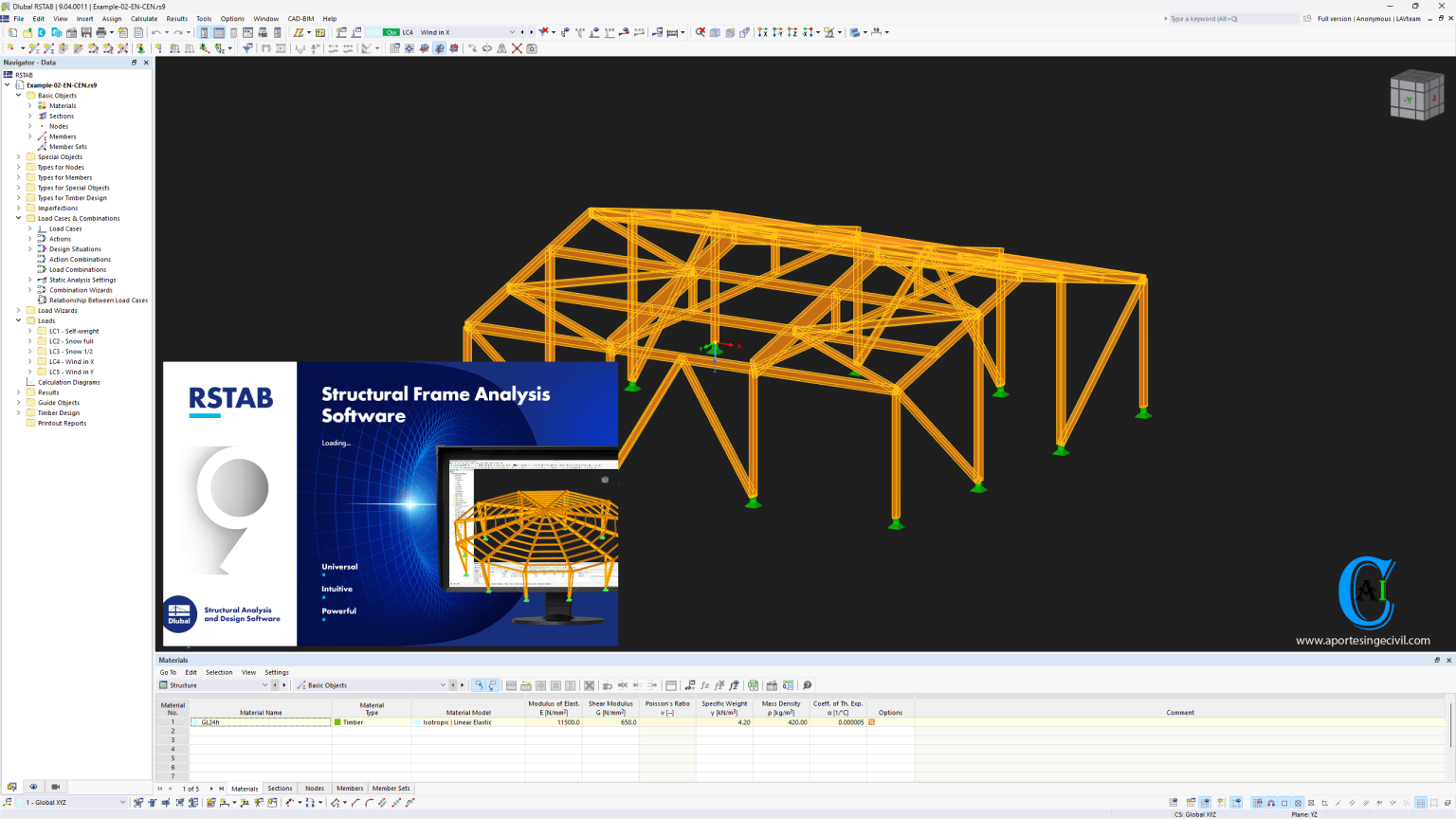 Dlubal RSTAB 9.04.0011