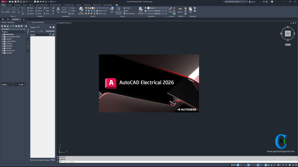 Autodesk AutoCAD Electrical 2026 en español e inglés