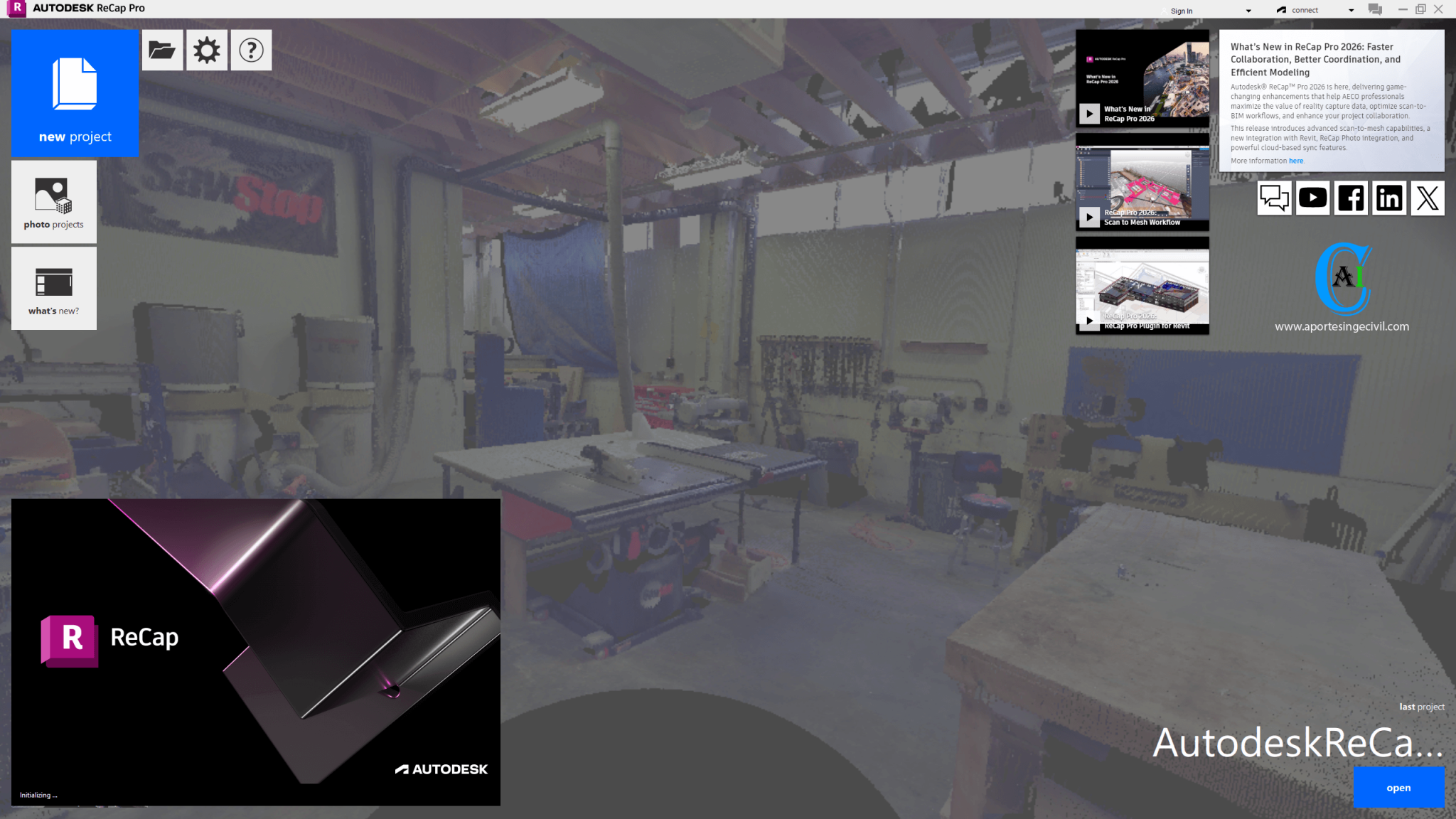 Autodesk ReCap Pro 2026 (Multilenguaje)
