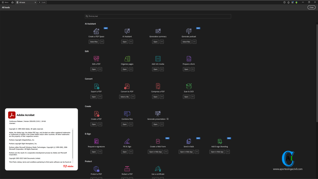 Adobe Acrobat Pro 2026.1.21411 (Multilenguaje)