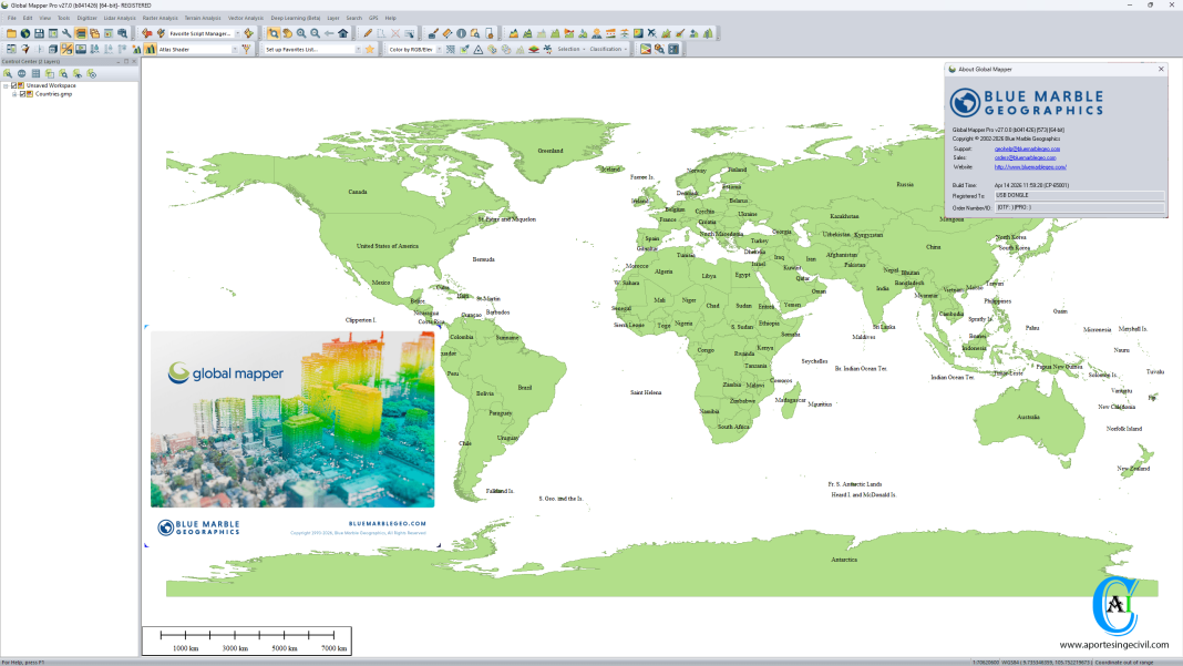Blue Marble Global Mapper Pro v27